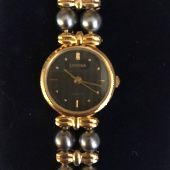 Lavina | Jewelry | Vintage Lavina Wristwatch Purchased Singapore 992 ...